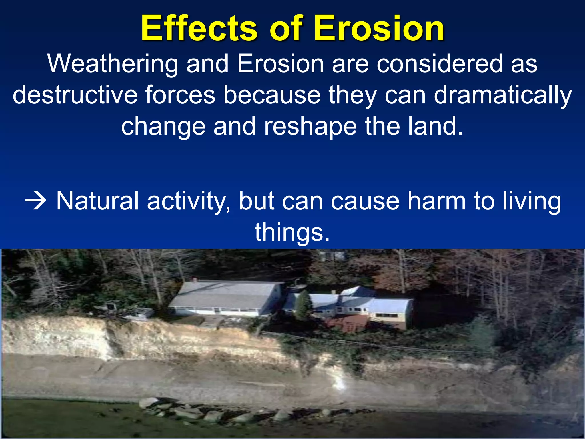 Weathering and Erosion | PDF