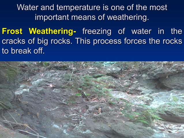 Weathering and Erosion | PPT