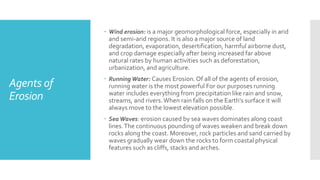 Weathering and erosion | PPTX