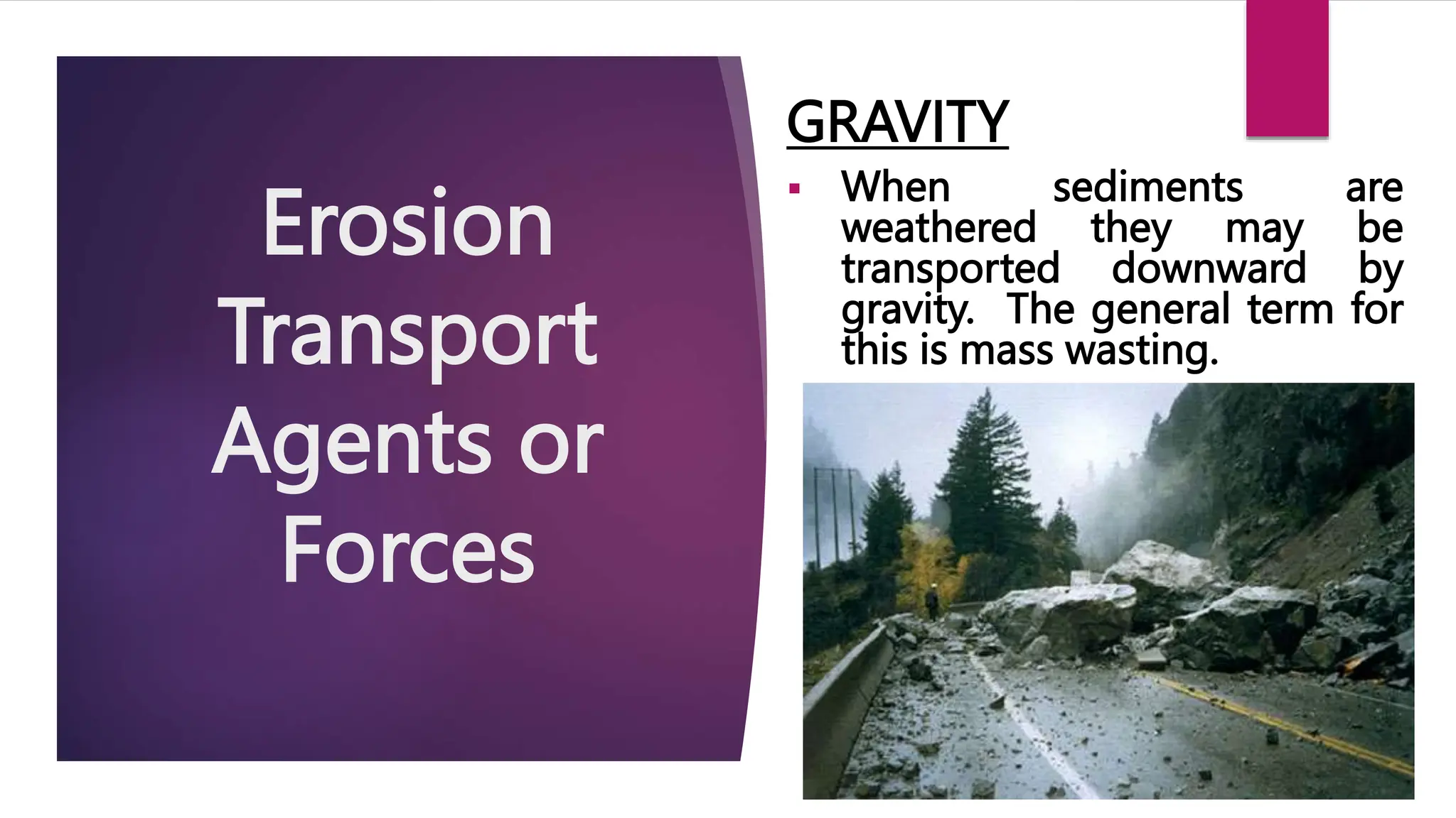types and agents of WEATHERING AND EROSION.pptx