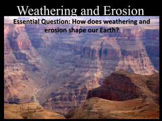 Weathering and Erosion Powerpoint Presentation | PPT