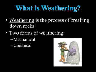 Weathering and Erosion Powerpoint Presentation | PPT