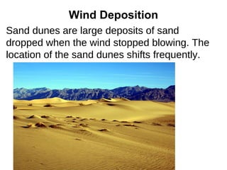 Weathering, Erosion and Deposition.(3rd/4th grade teach) | PPT