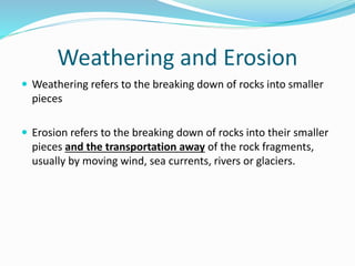 Weathering and Erosion | PPTX