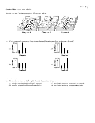 Weathering And Erosion Exam | PDF
