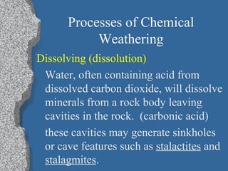 Weathering and erosion introduction | PPT