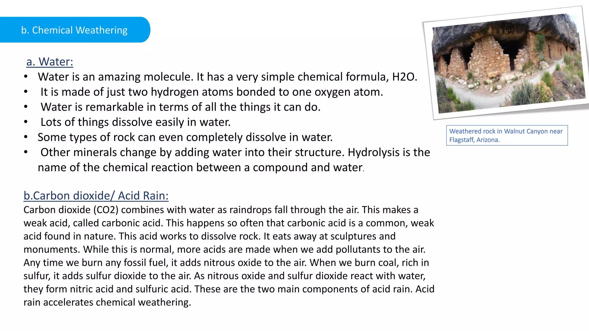 Weathering and its agents | PPTX