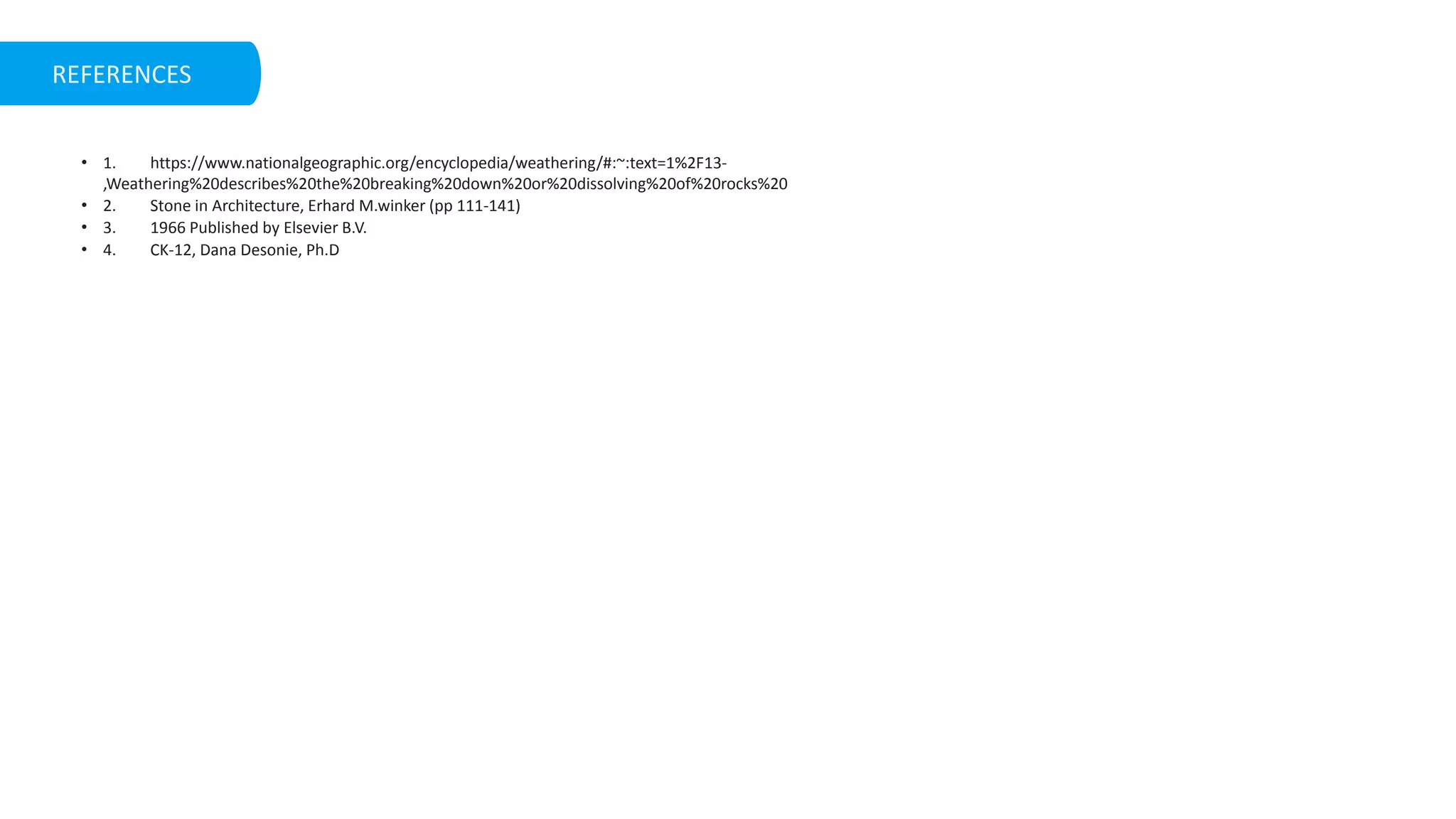 Weathering and its agents | PPTX