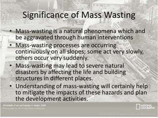 Weathering and Mass Wasting | PPT