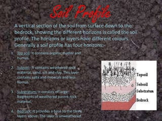 Weathering and Soil Formation Class 7 | PPTX