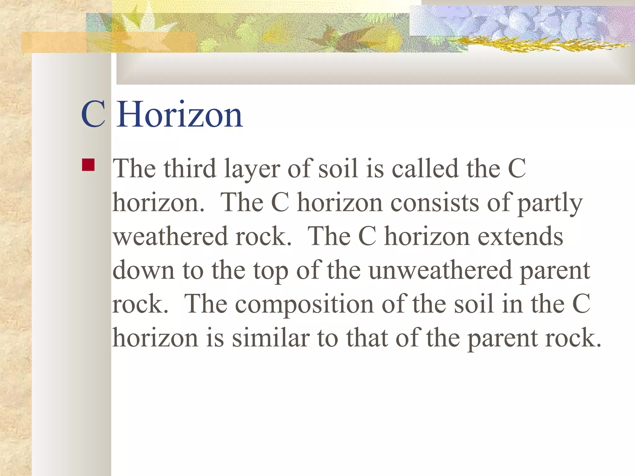 Weathering and soil formation | PPT
