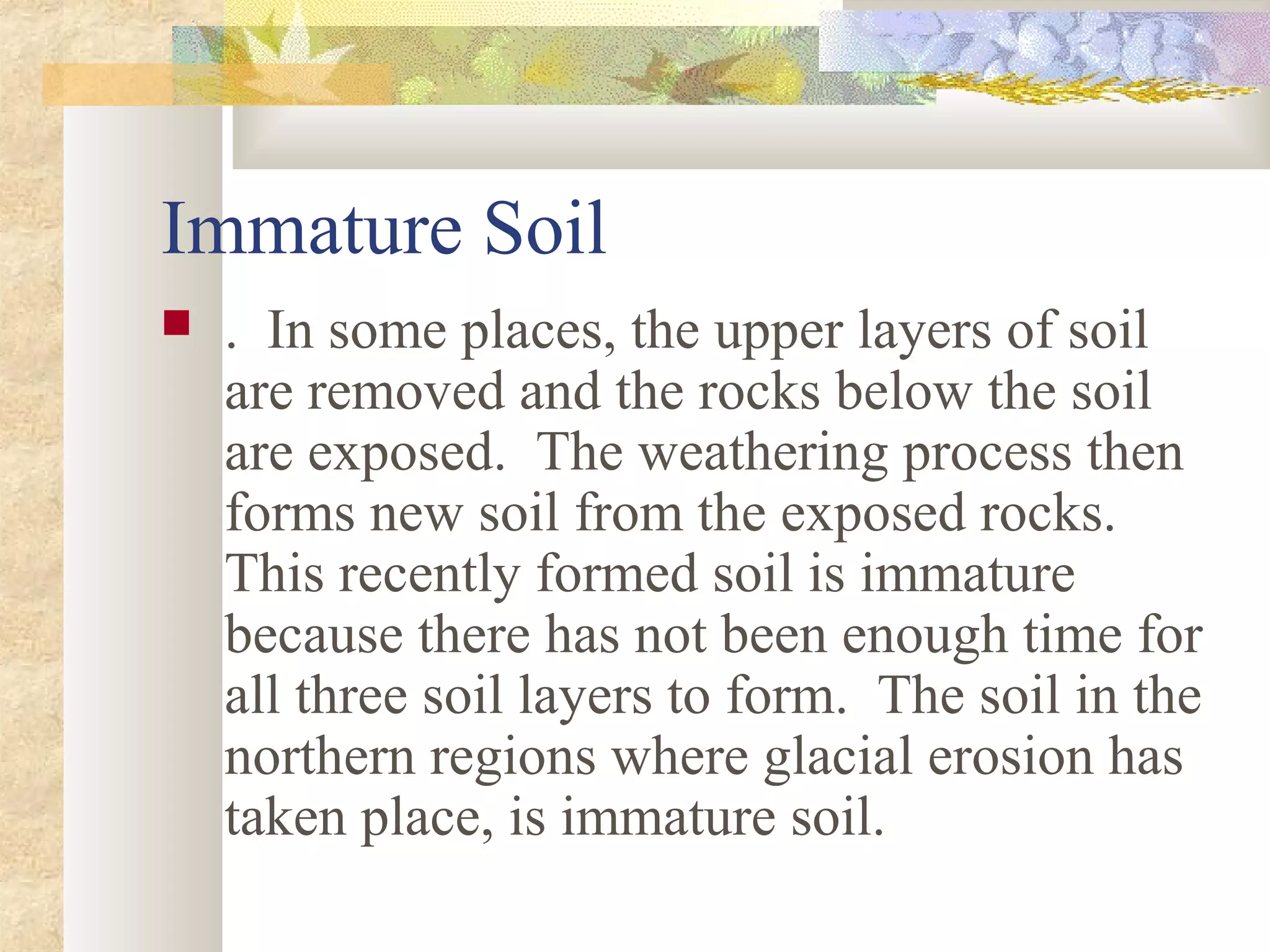 Weathering and soil formation | PPT