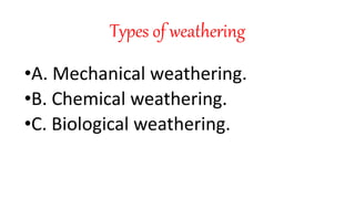 Weathering class 7 | PPTX