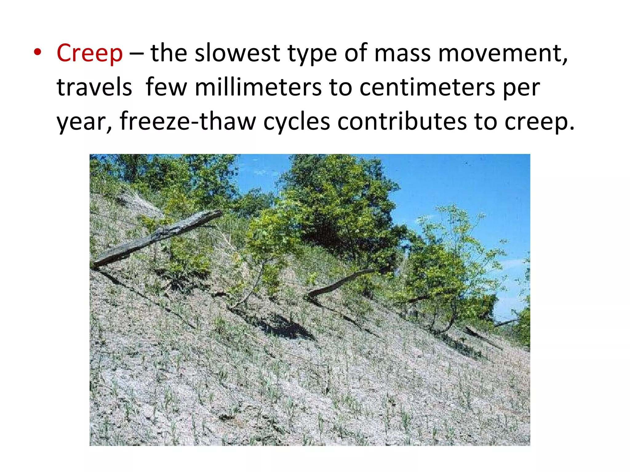 Weathering, erosion, and mass wasting | PPT