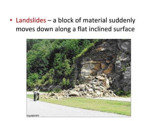 Weathering, erosion, and mass wasting | PPT