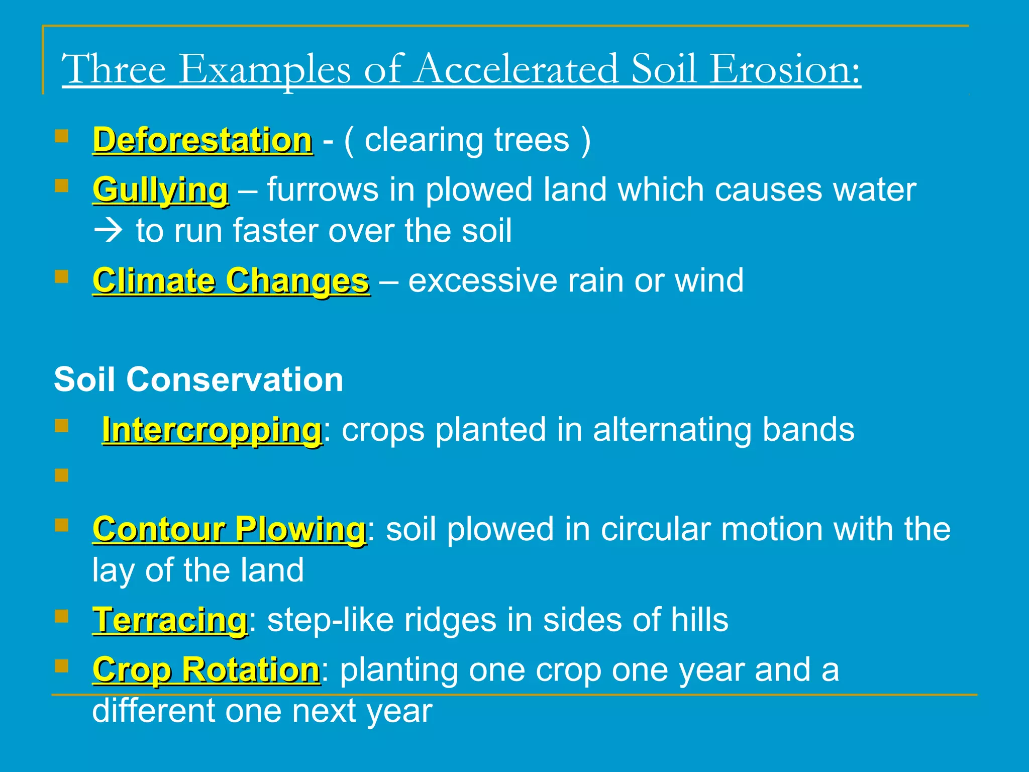Weathering, Erosion and Soils | PPT