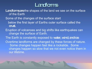 Weathering, Erosion, Deposition | PPT