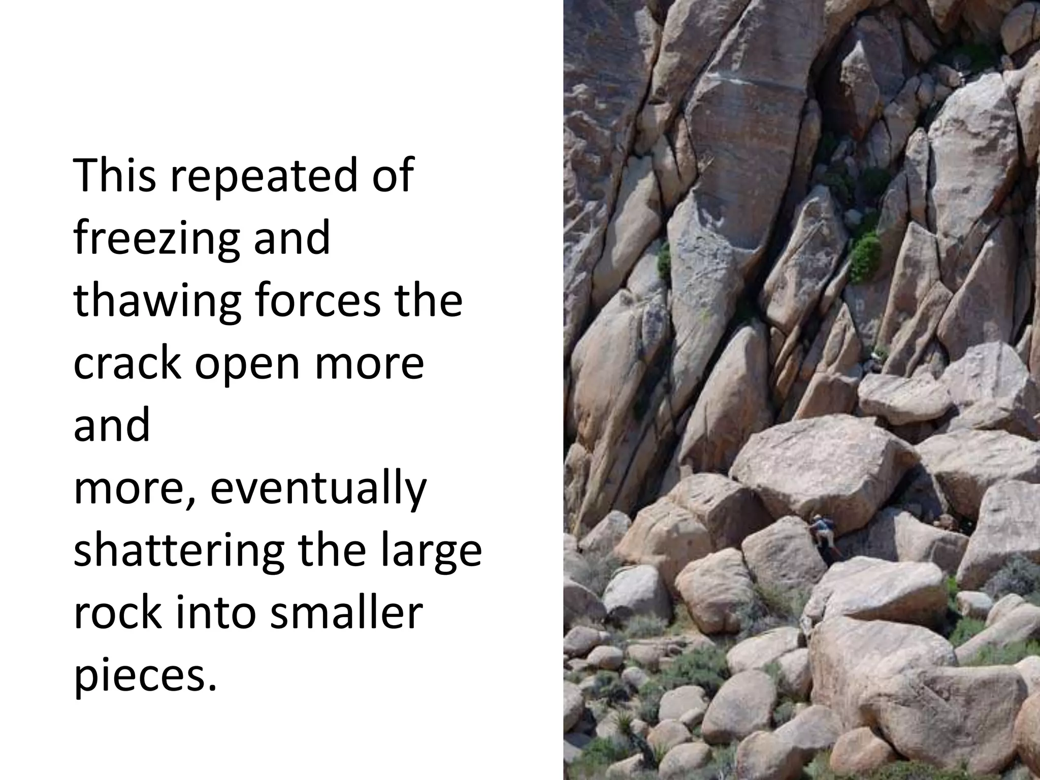 Weathering, erosion, deposition (teacher background) | PPTX