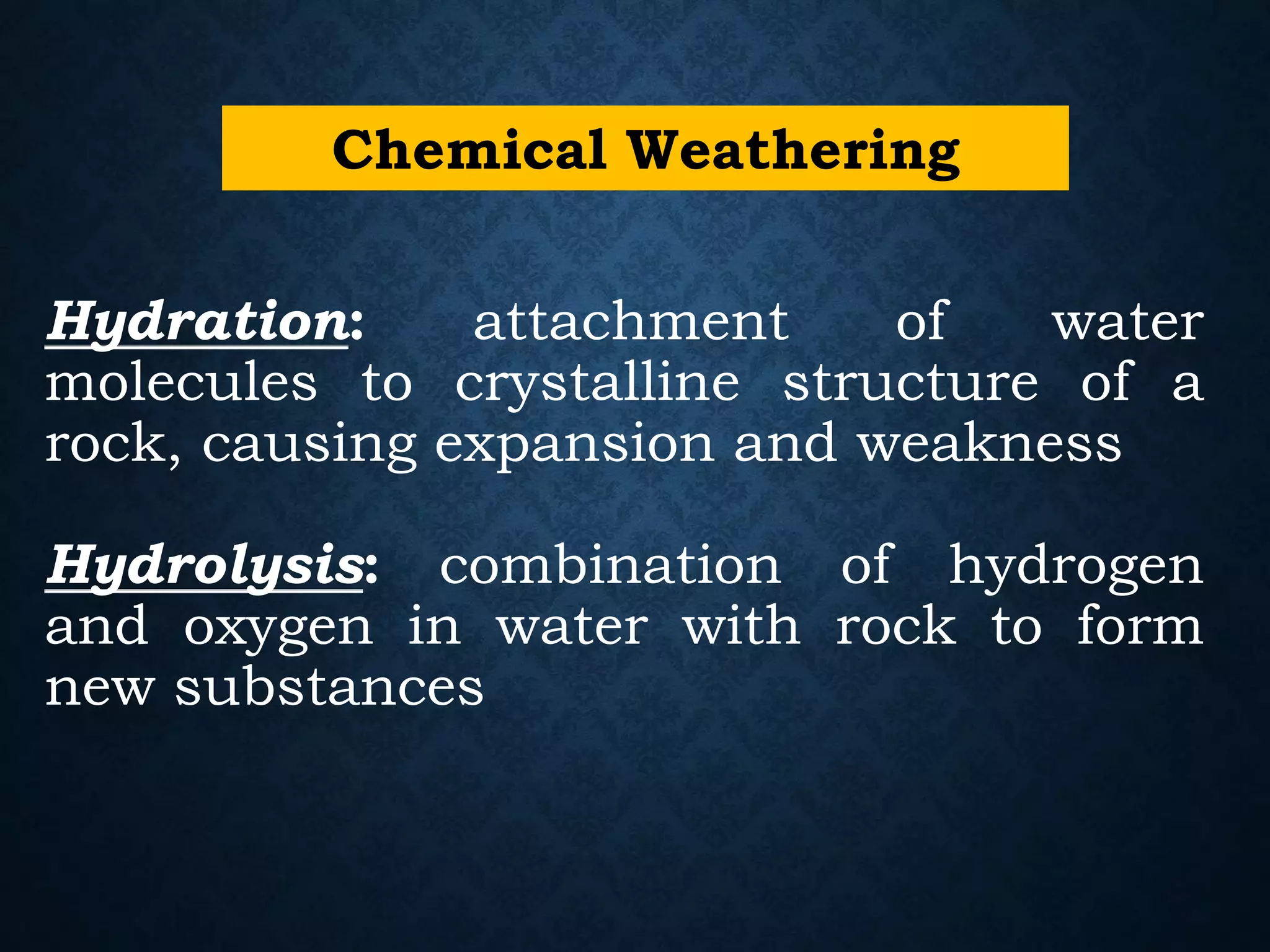Weathering | PPTX