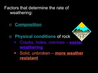 Weathering notes | PPT