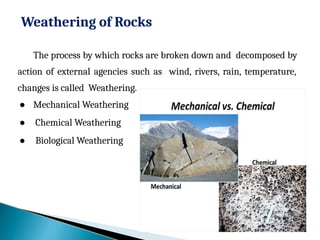 Mechanical Weathering