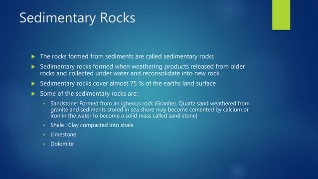 Weathering of rocks and minerals | PPTX