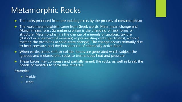 Weathering of rocks and minerals | PPTX