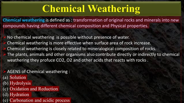 weathering of Rocks and minerals.pptx