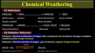 weathering of Rocks and minerals.pptx