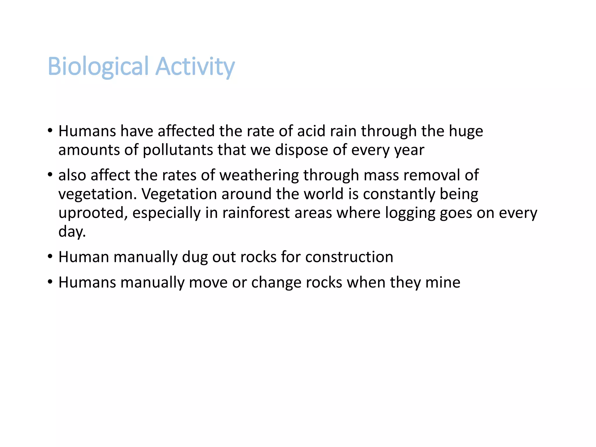 Rock Weathering | PPT