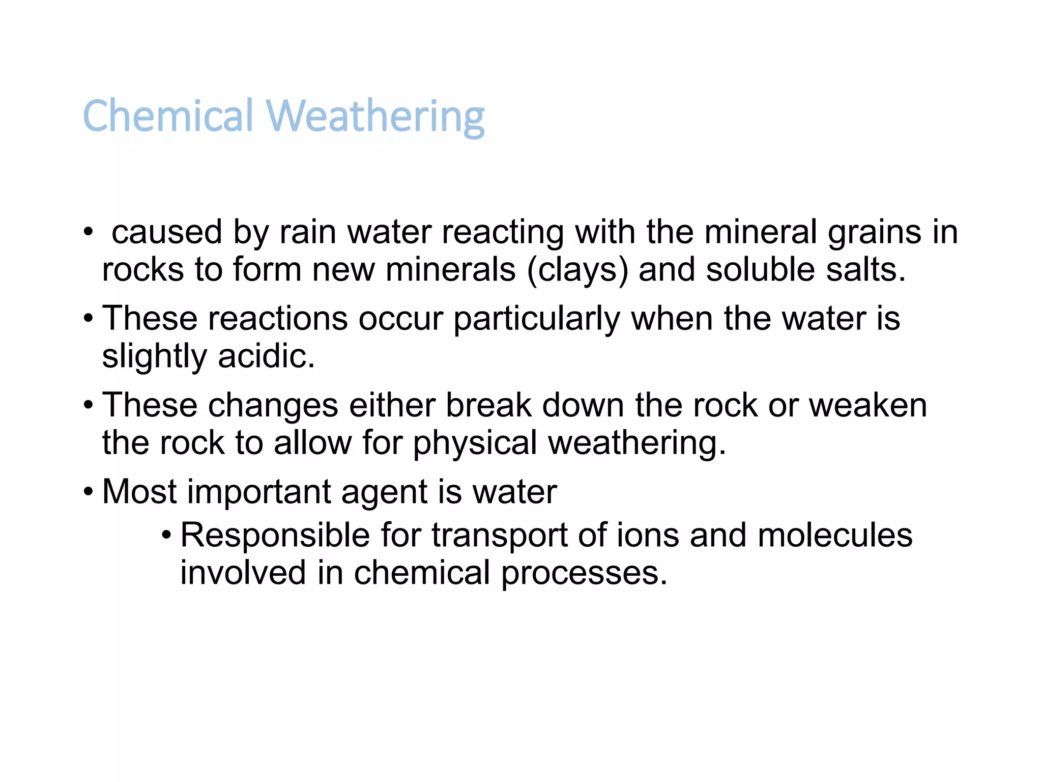 Rock Weathering | PPT
