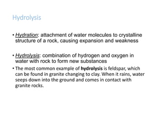 Rock Weathering | PPT