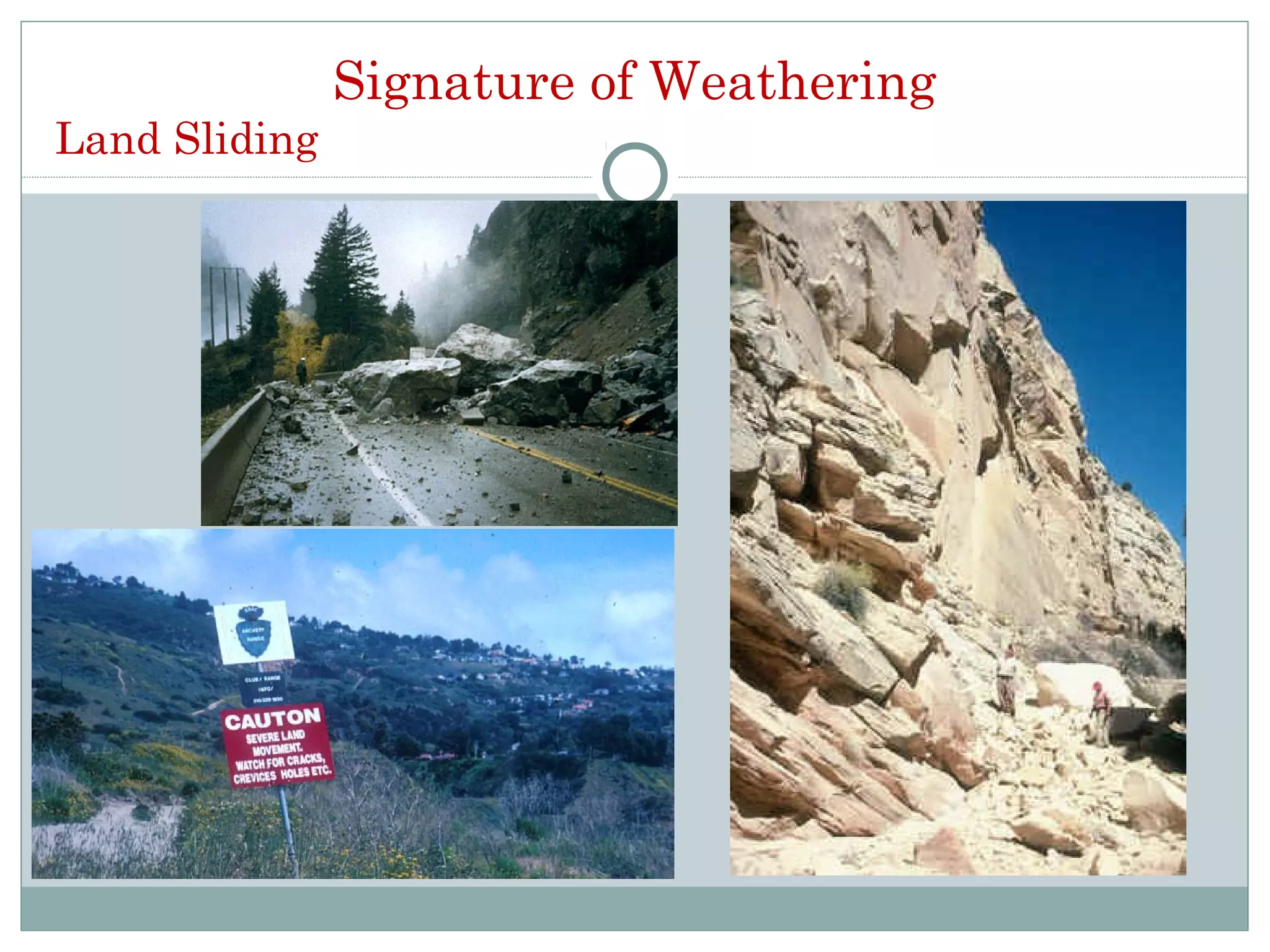 Weathering - GEOLOGY (engineering geology- kannur university ) | PPT