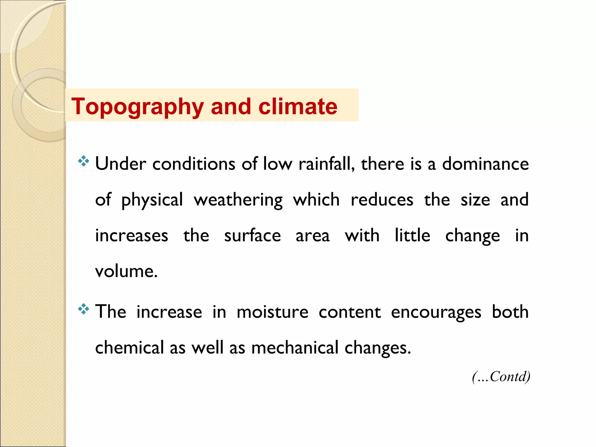 Weathering Processes | PPT | Geology | Science