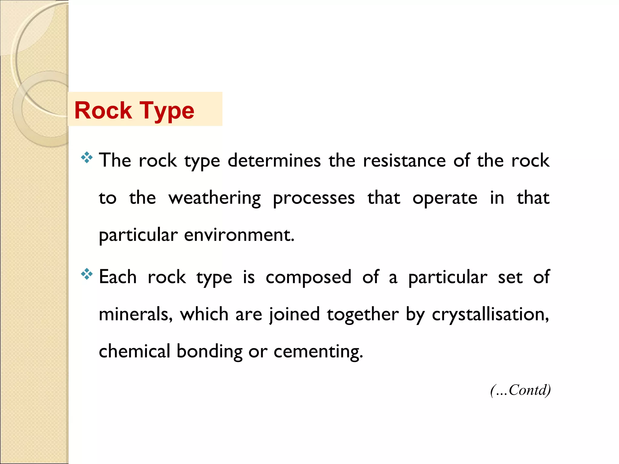 Weathering Processes | PPT | Geology | Science