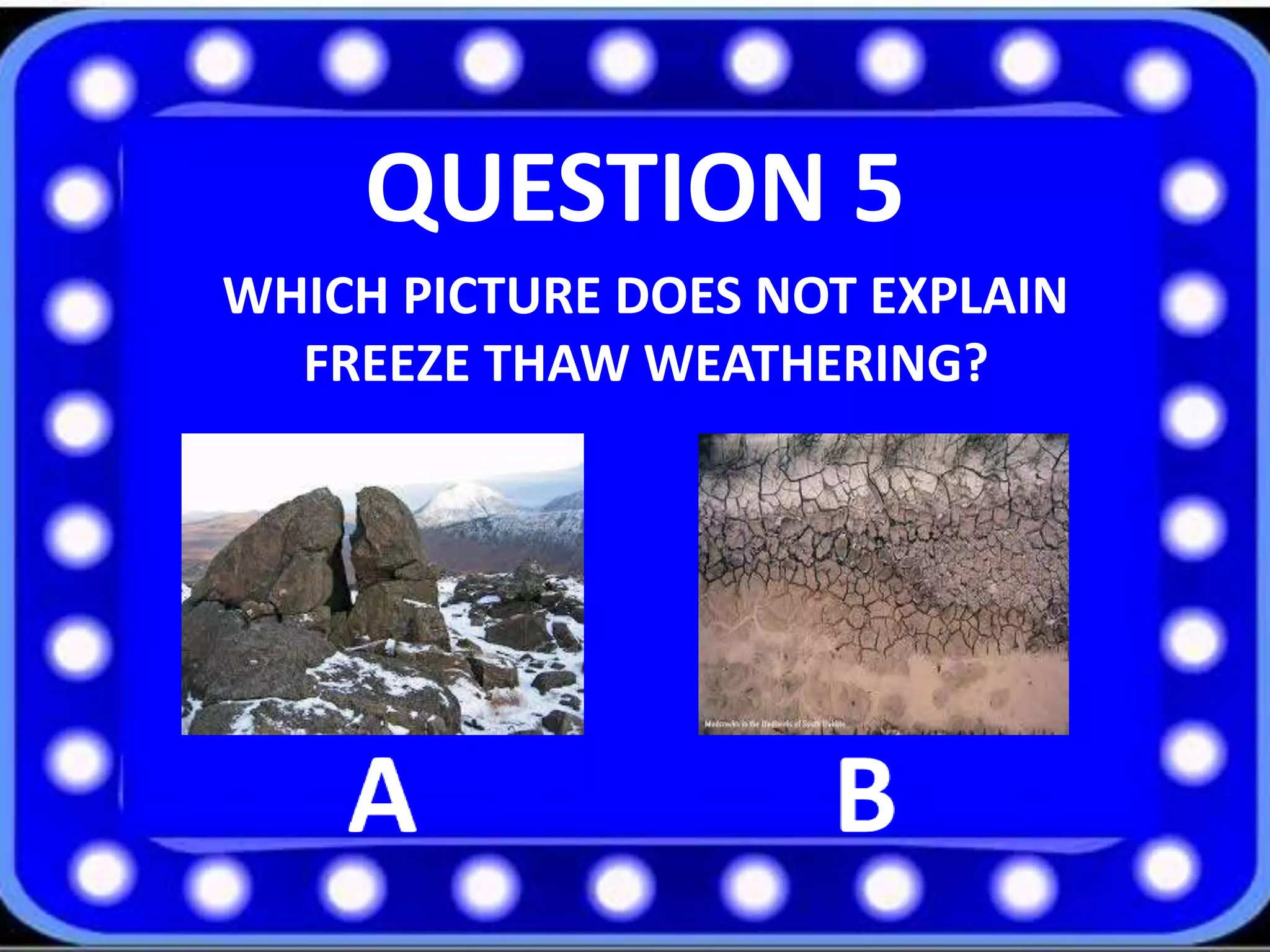 Weathering quiz | PPTX