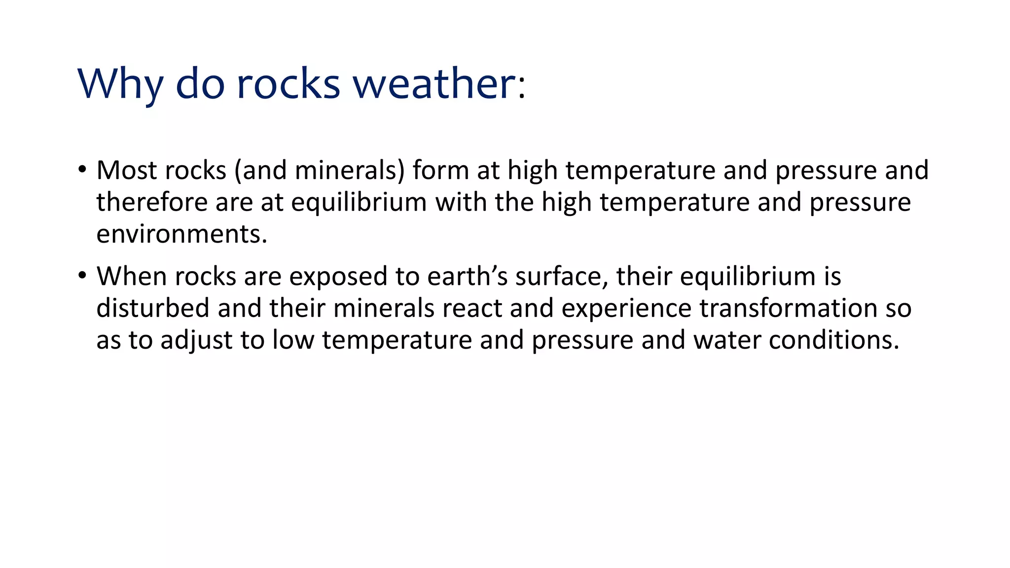 Weathering sequence | PPTX