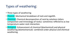 Weathering sequence | PPTX