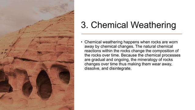 Weathering and Soil Erosion | PPTX | Geology | Science