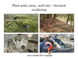 Weathering, soil formation, & erosion processes | PPT