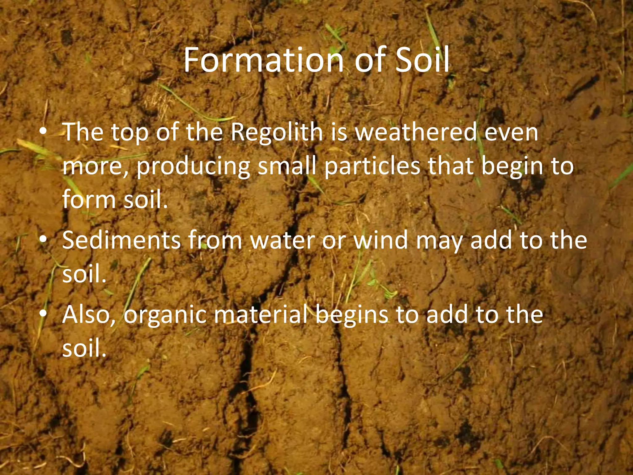 Weathering, soils, & erosion | PPTX