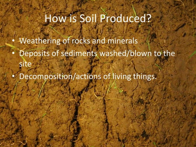 Weathering, soils, & erosion | PPT