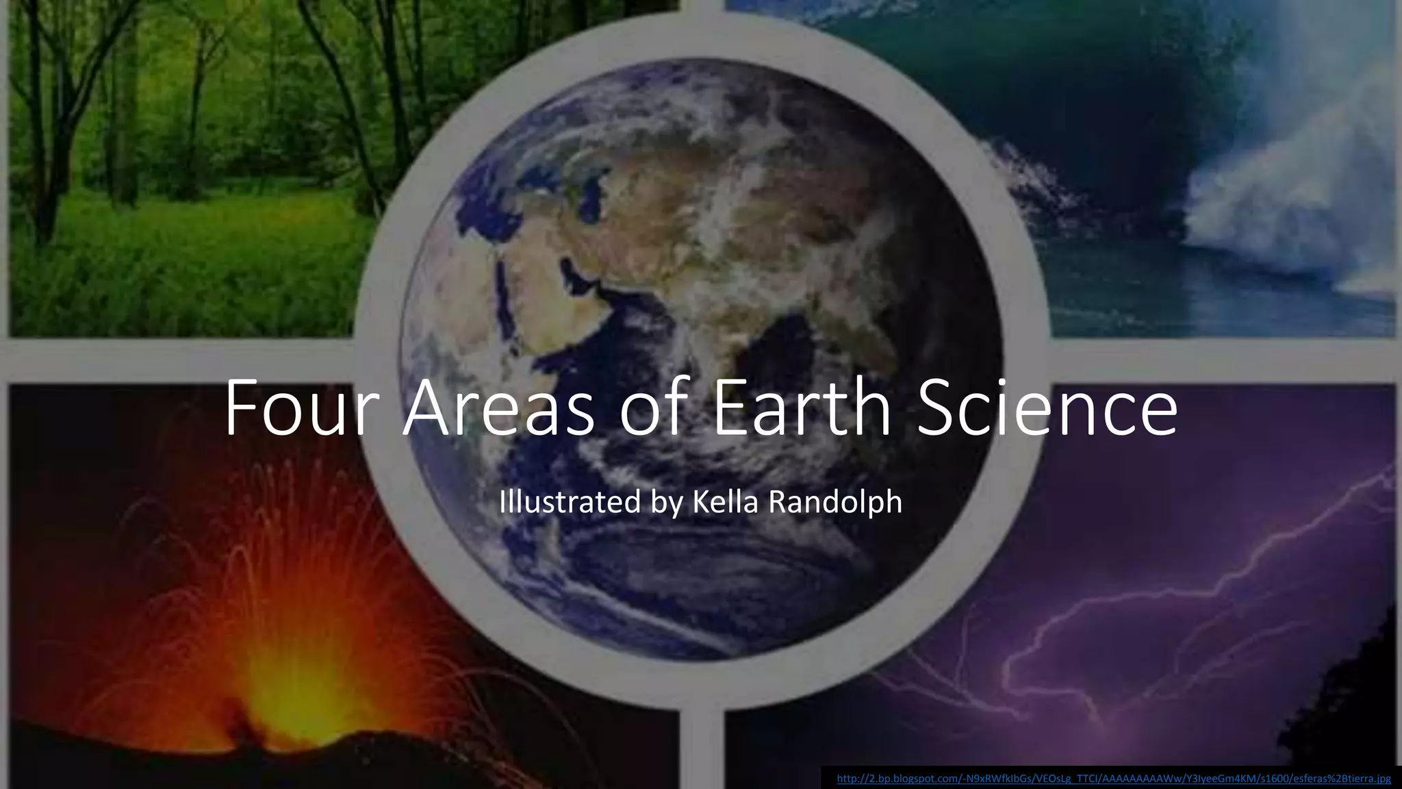 Four Areas of Earth Science and Weathering terms | PPTX