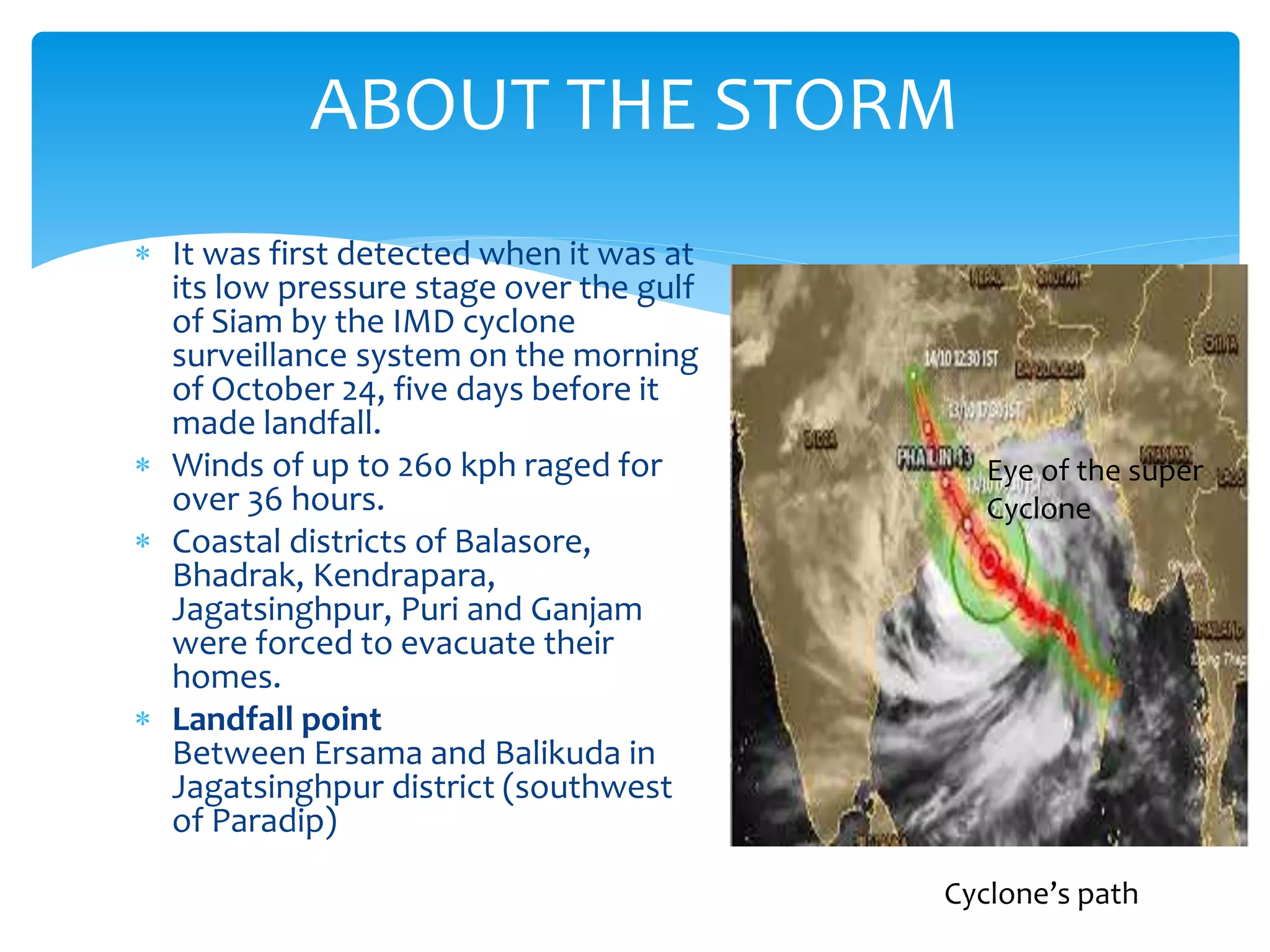 Weathering the storm in ersama | PPTX