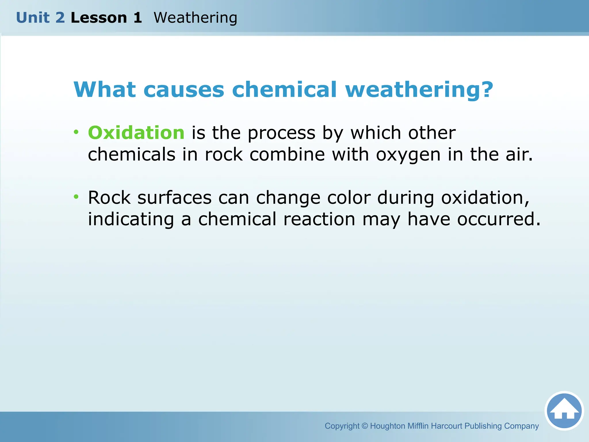 Weathering Unit 2 Lesson Physical Weathering 1.ppt