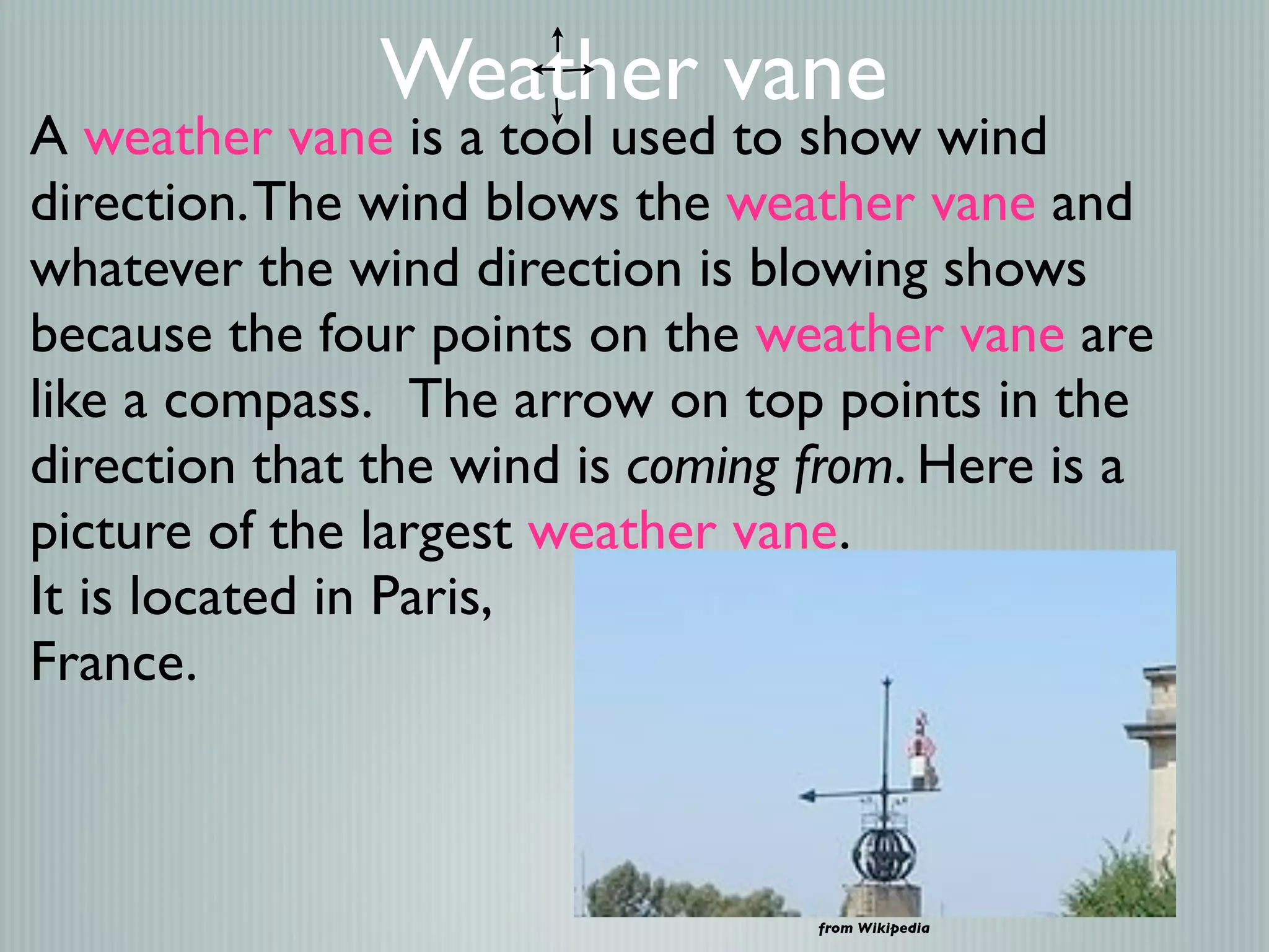 Weather instruments | KEY