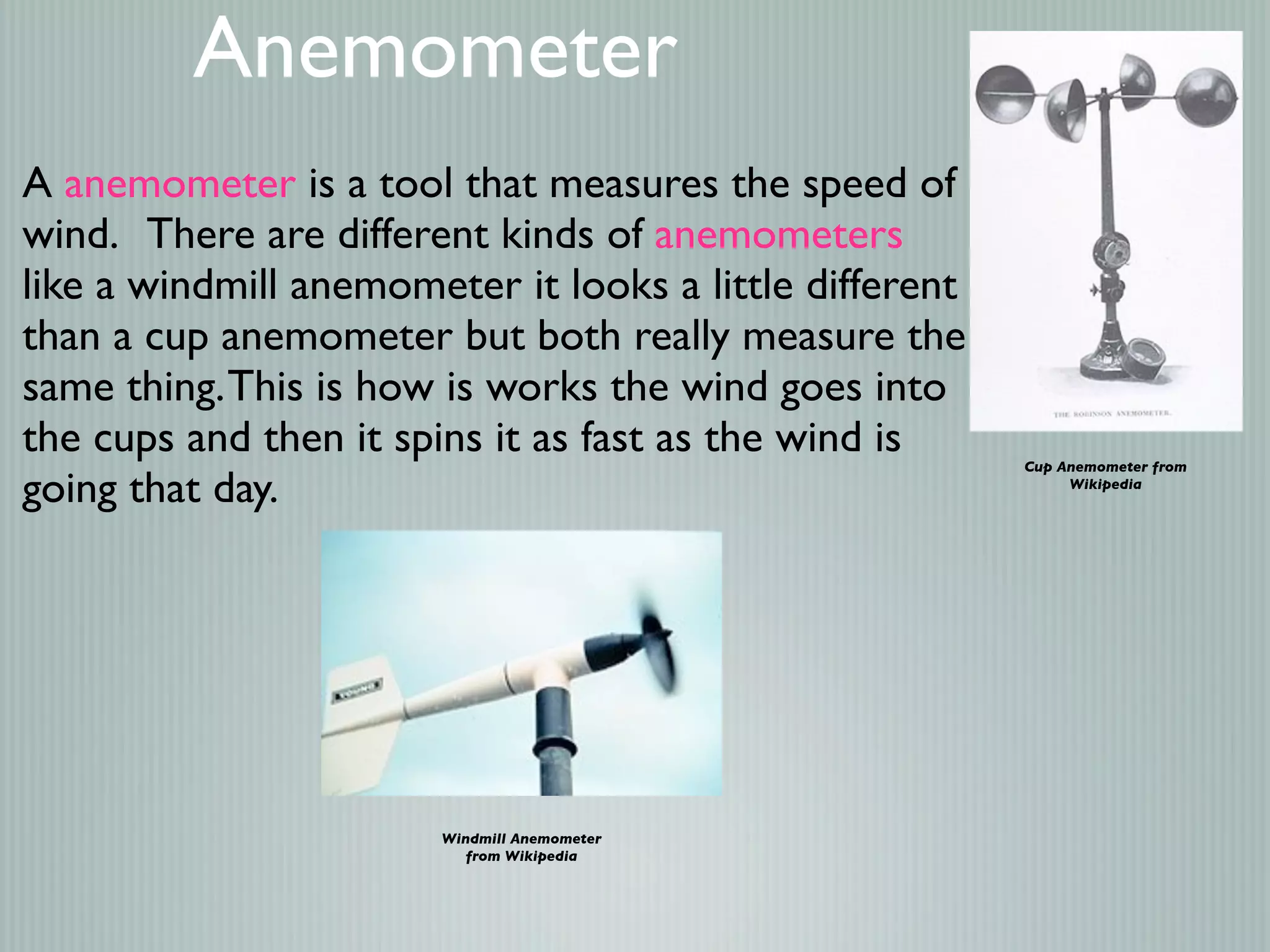 Weather instruments | KEY