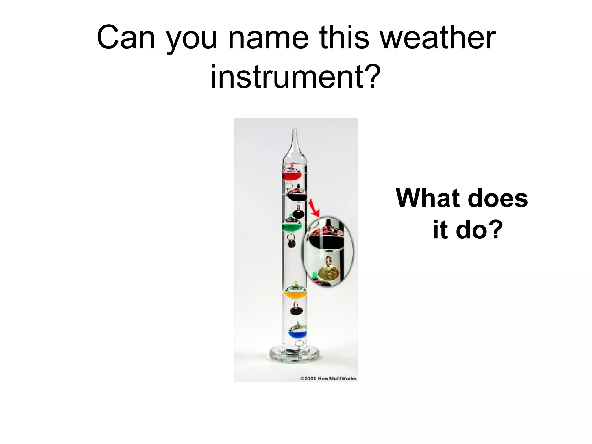 Weather instruments | PPT