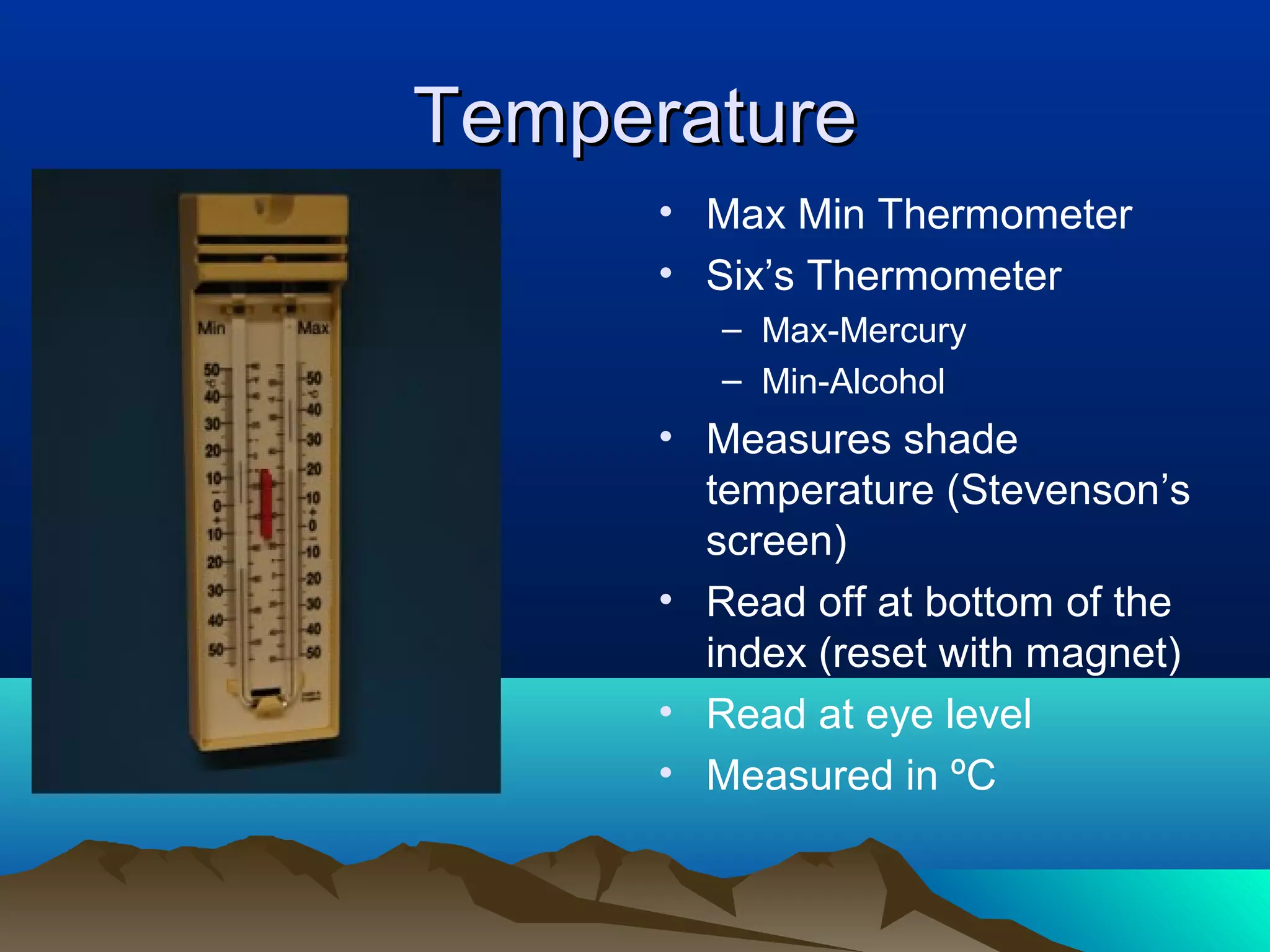 Weather instruments ppt for students | PPT