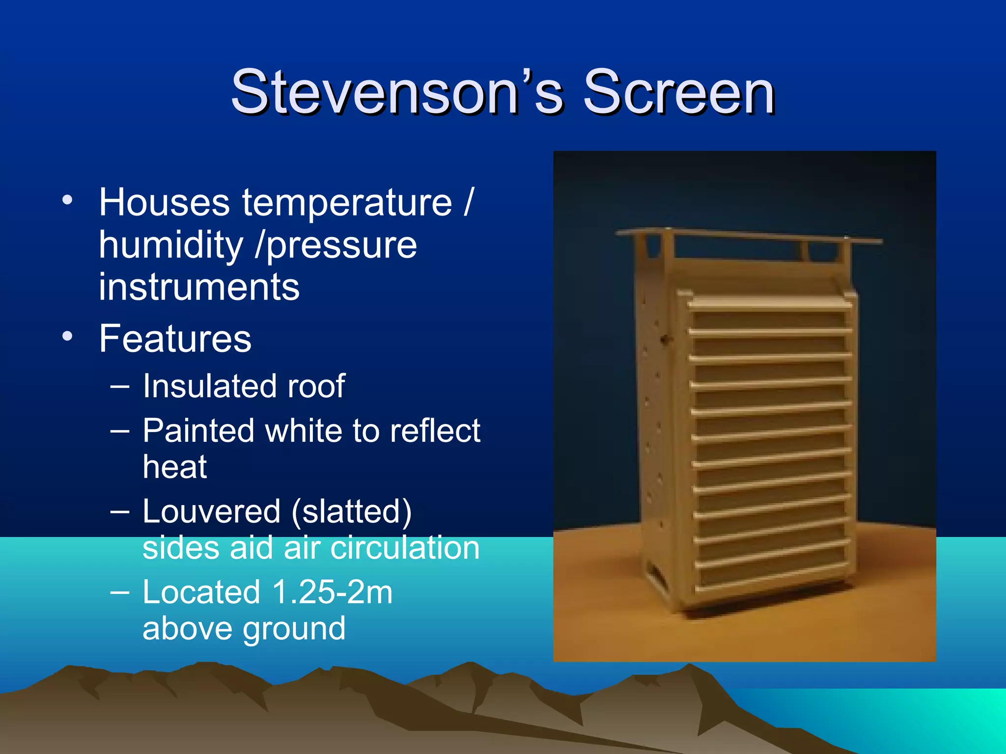 Weather instruments ppt for students | PPT